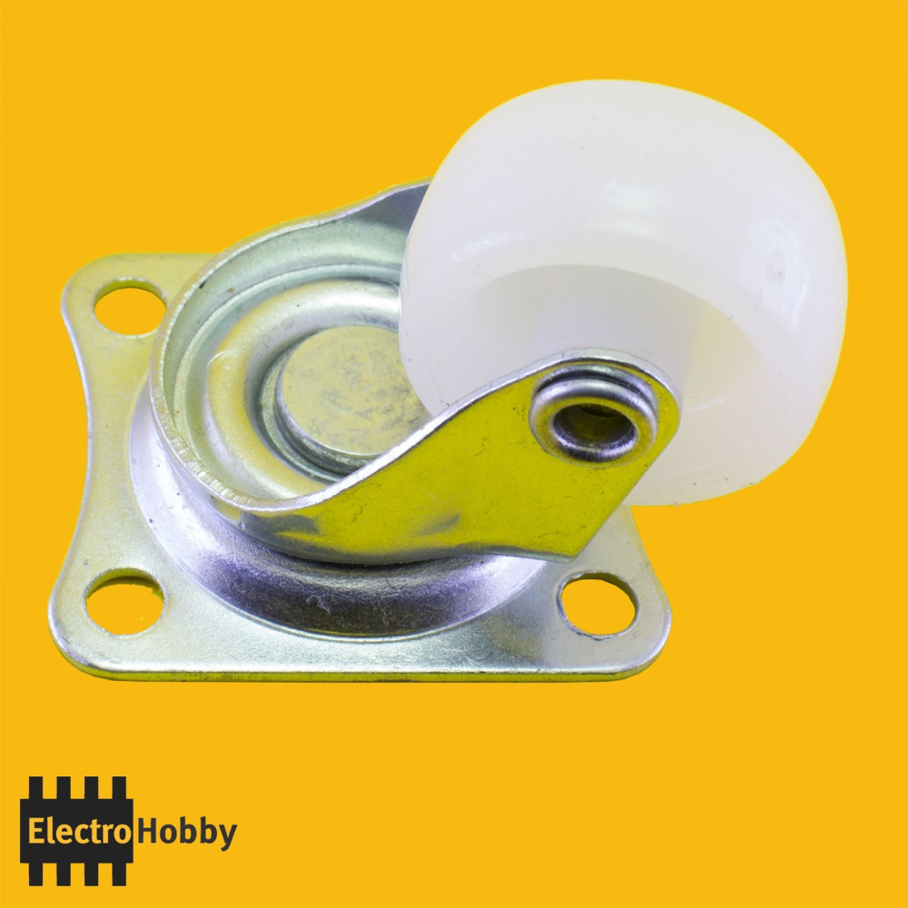 Rueda loca para proyectos. Rodamiento giratorio. Envío gratis