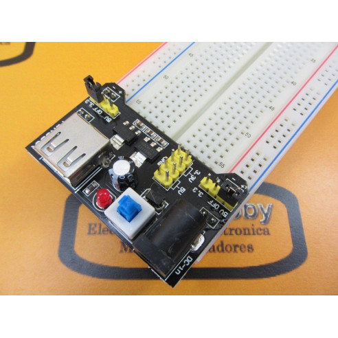 Modulo alimentador Protoboard MB-102